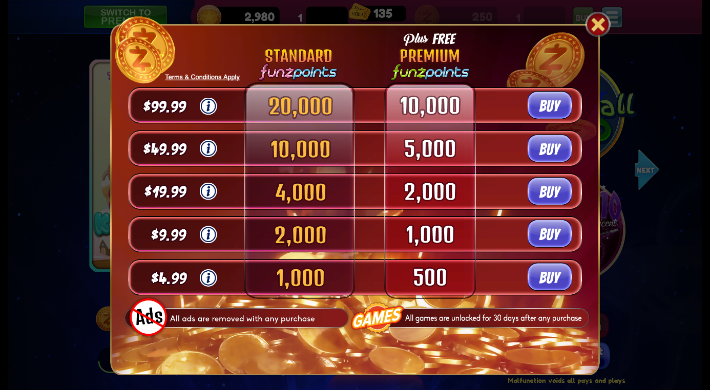 Funzpoints - Casino Context