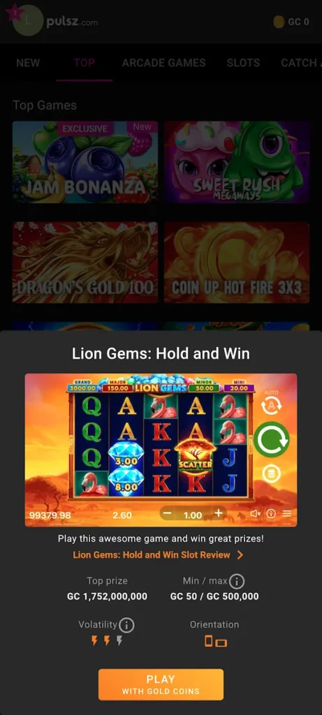 Pulsz Casino Review - Casino Context