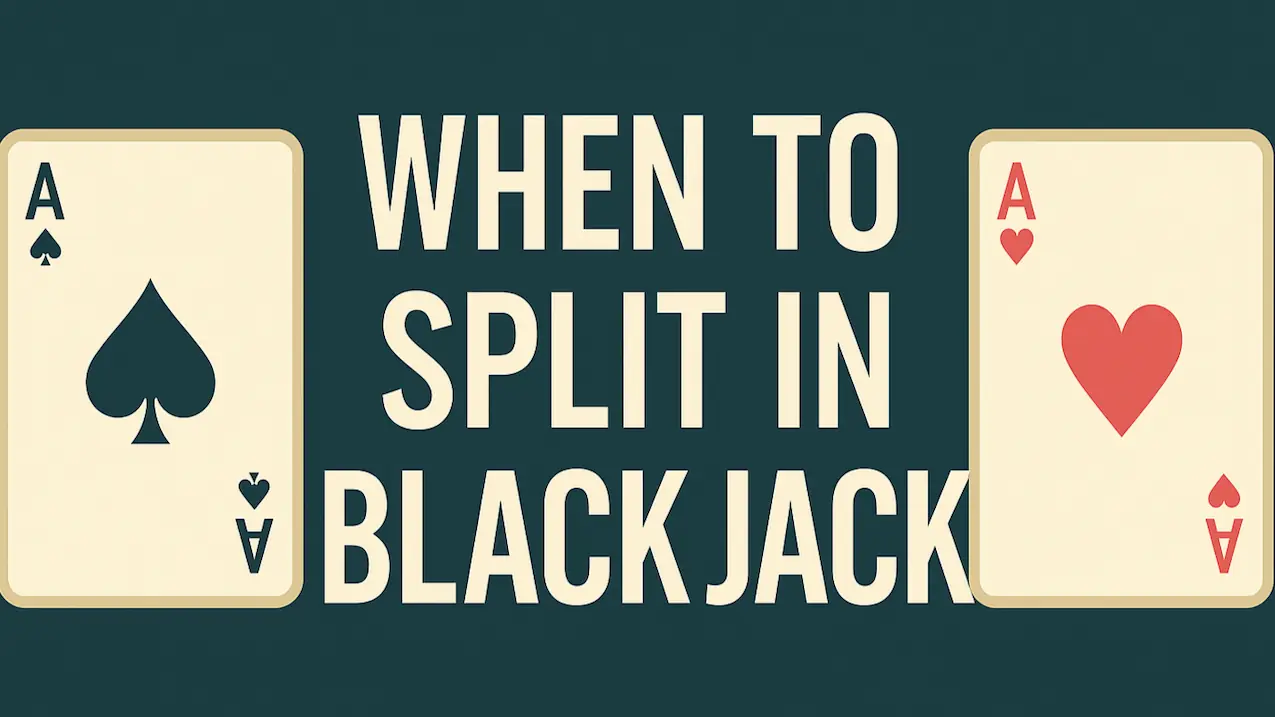 When to Split in Blackjack - Casino Context